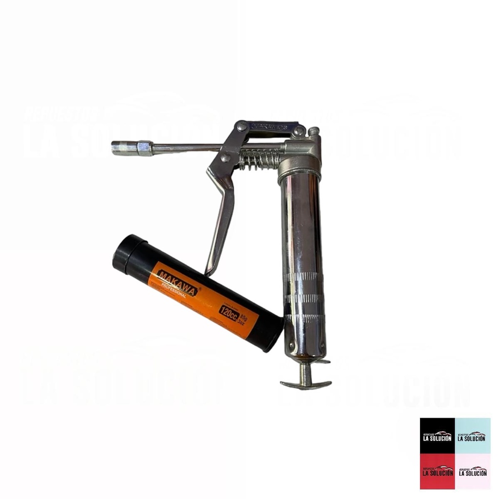 GRASERA DE ALTA PRESION MANUAL MAKAWA 120CC UB00 | La Solucion De Repuestos